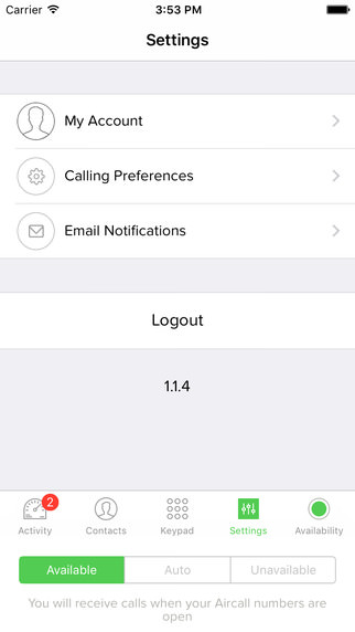 Aircall for iOS - Appiod.com